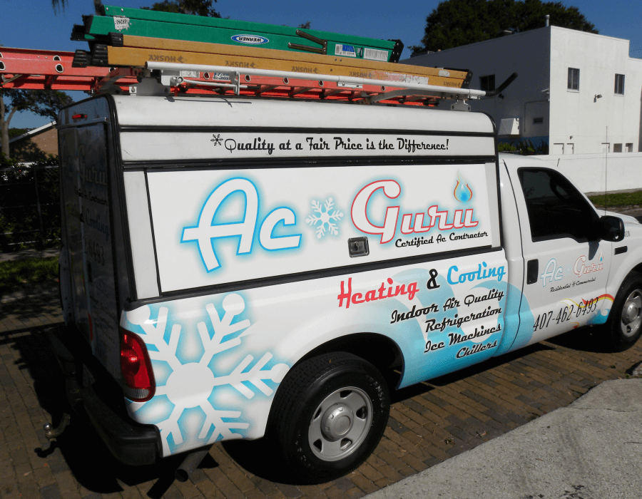 CUSTOM WRAPPED SERVICE VEHICLES | Hittn' Skins