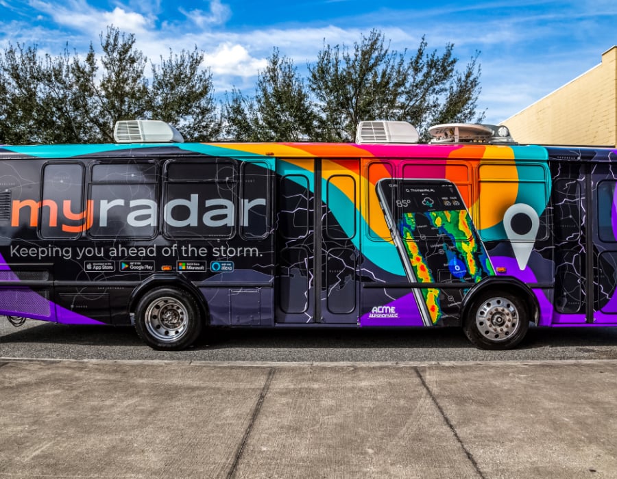 CUSTOM MOBILE BUS WRAP | Hittn' Skins