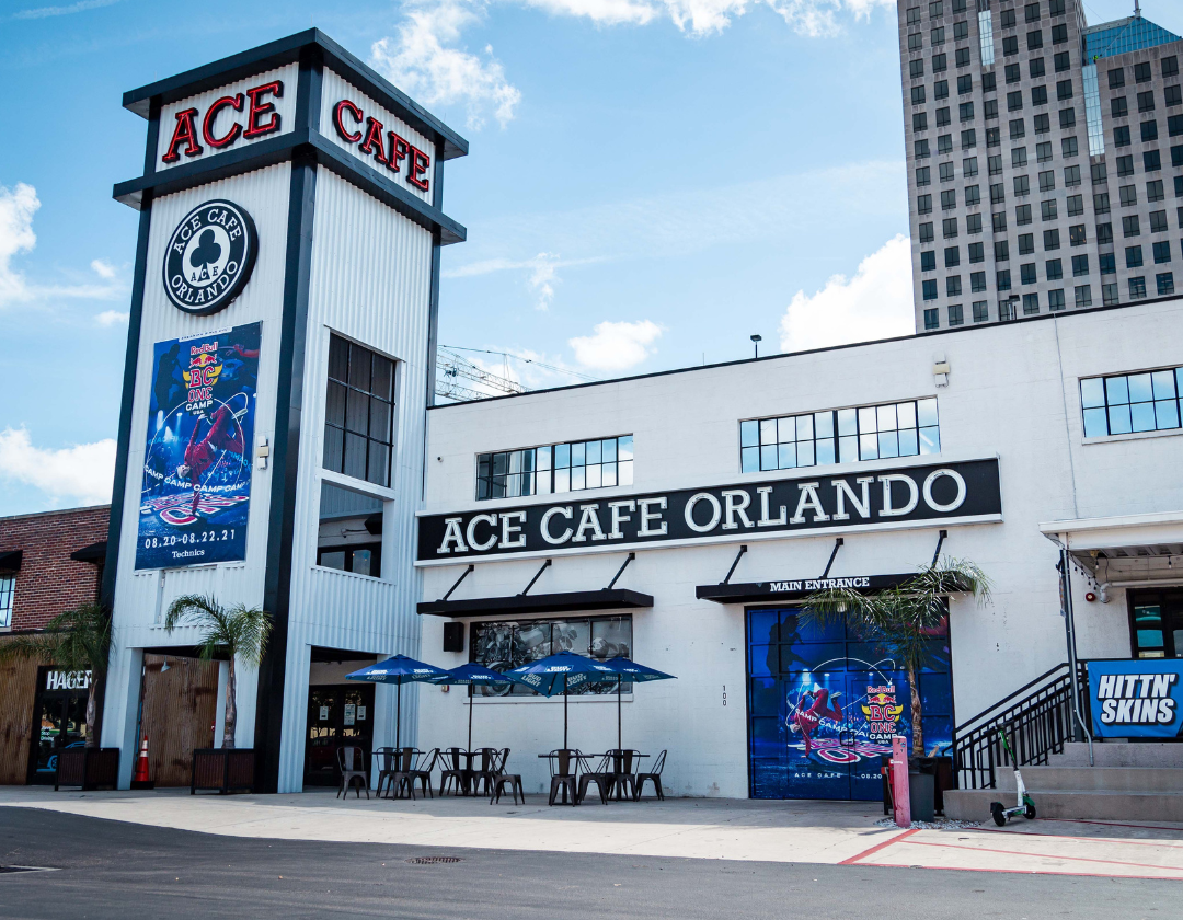 ACE CAFE ORLANDO SIGNS AND BANNERS | Hittn' Skins